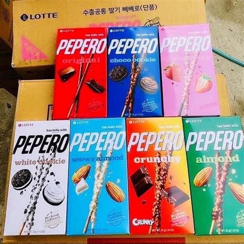 [free Shipping ] Per Piece Authentic Korean Best Seller Lotte Pepero Mall Price Php 67 50 Each
