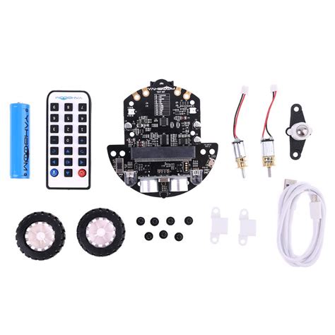 1set Microbit Graphical Programming Robot Mobile Vicedeal