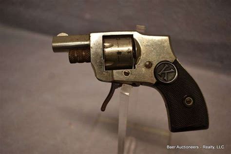 Kolb Baby Hammerless 1910 22 Short Revolver Baer Auctioneers Realty