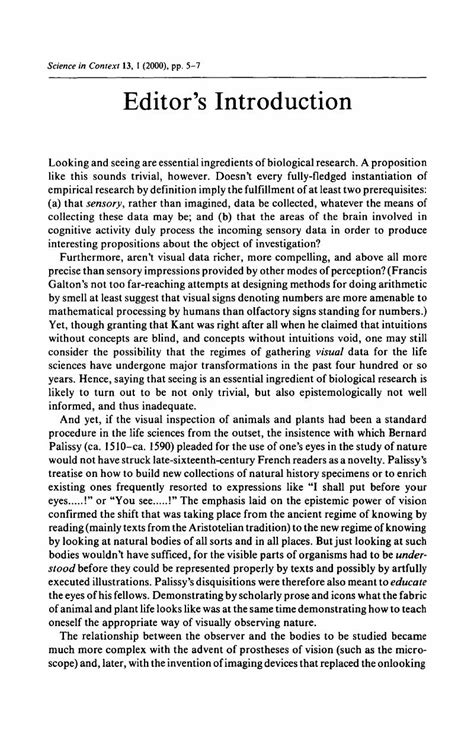 Editors Introduction Science In Context Cambridge Core