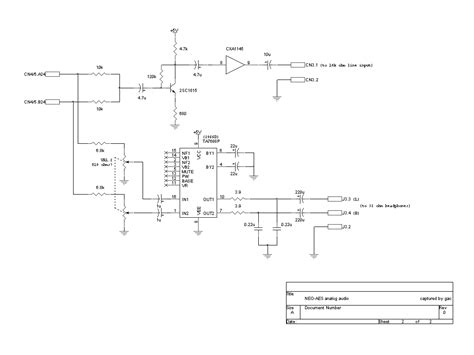 Audio Path Schematics NeoGeo Development Wiki
