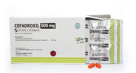 Cefadroxil 500 Mg And 125 Mg