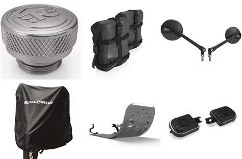 Royal Enfield Classic 650 Accessories List Detailed