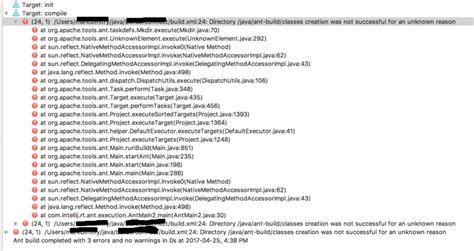 Macos Directory Creation Was Not Successful For An Unknown Reason