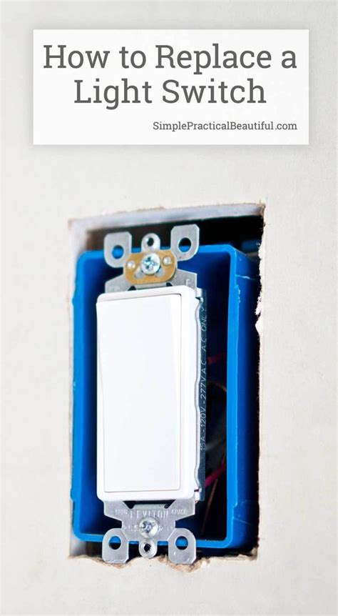 How To Replace A Light Switch In 3 Easy Steps