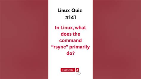 linux quiz 141 youtube