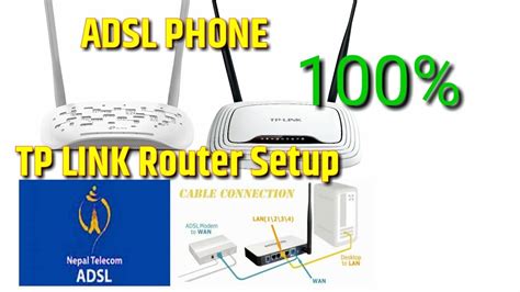 How to setup Tplink ADSL Wireless Router Nepal TP LINK ADSL Router setting गरन तरक