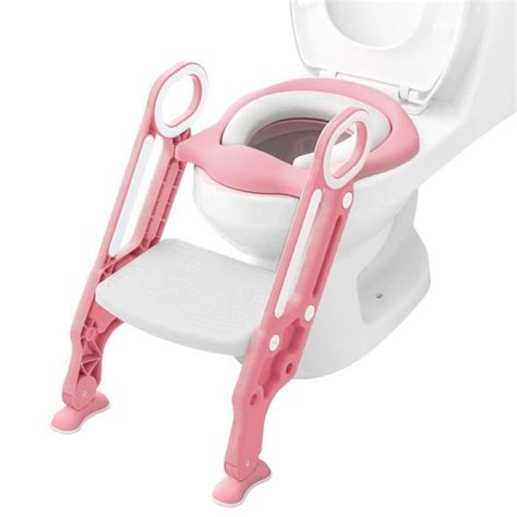 Reducteur Toilette WC Siège de Toilette Enfant Bébé Escalier Toilette
