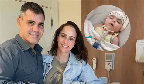 Mulher do ator Juliano Cazarré atualiza estado de saúde de sua filha