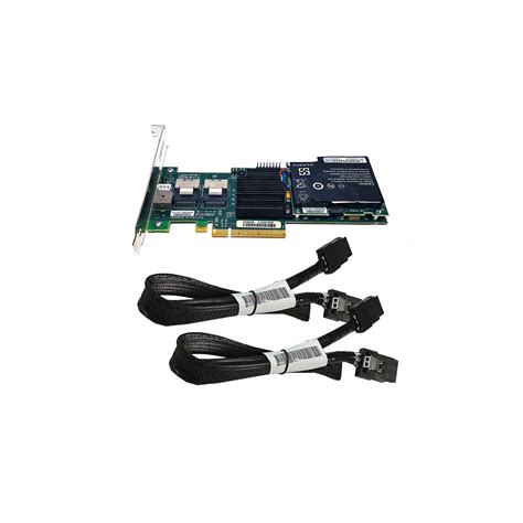 Lsi Mr Sas 8708em2 3 Gbs Pcie X8 Raid Controller Bbu 2x Sas Kabel Fp