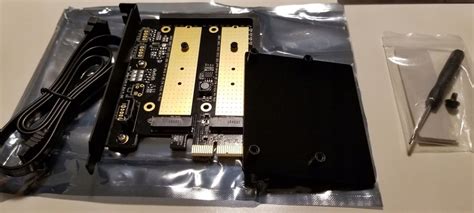 EZDIY FAB Dual M Adapter SATA PCIE NVME SSD Oficjalne Archiwum Allegro
