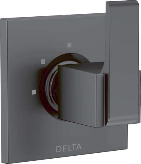 Delta Ara 3 Setting 2 Port Diverter Trim Matte Black Canadian Tire