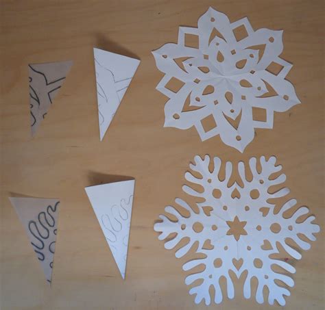 Tuto Pour Cr Er Des Flocons De Neige En Papier D Coup Flocons De Hot