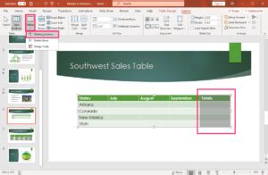 Modify Tables Computer Applications For Managers