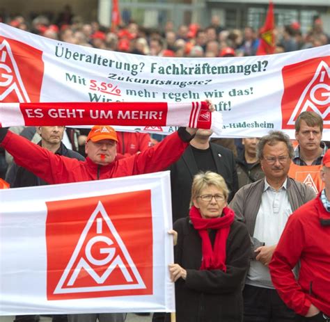 Tarifstreit IG Metall Droht Mit Unbefristeten Streiks WELT