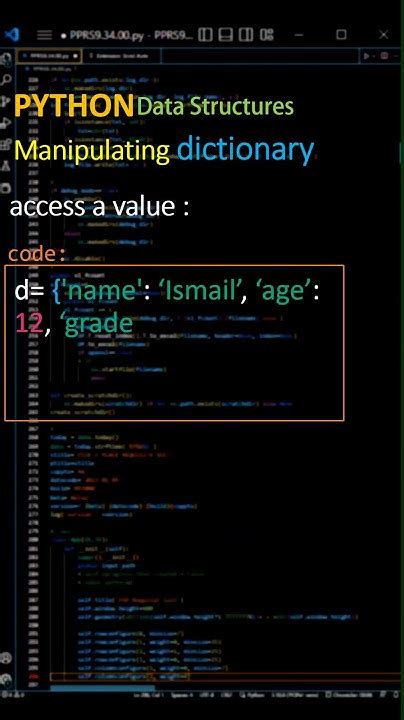 How To Access A Value In A Dictionary Python Pythink1 Python