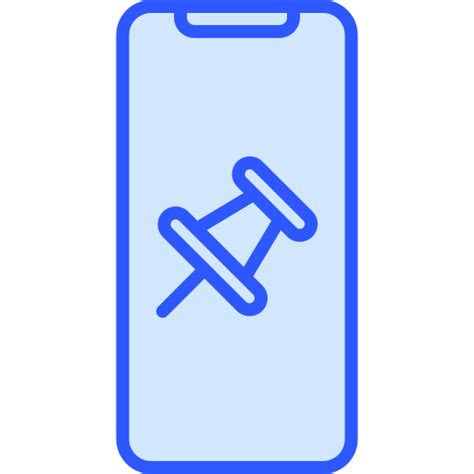 Pin Generic Blue Icon