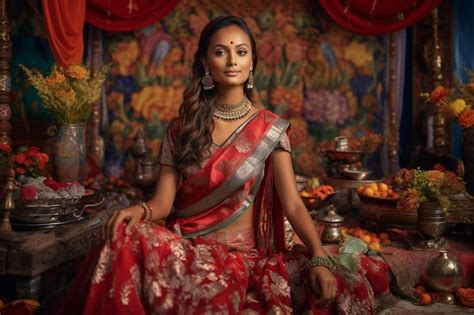Premium AI Image Happy Hariyali Teej Hartalika Haryali Kajari Shravana Indian Banner Greeting