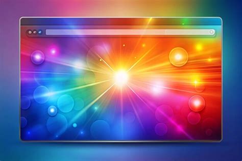 Abstract Color Background Gradient Blend Bright Colored Glow Diffuse Glare Blurry Highlights