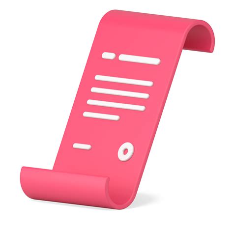 Red Document With Seal 3d Icon Important Historical Information