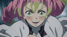 Mitsuri Kanroji Cute  Mitsuri Kanroji Cute Kimetsu No Yaiba