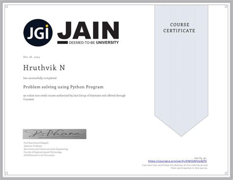 Hruthvik N On Linkedin Python Problemsolving Codingjourney