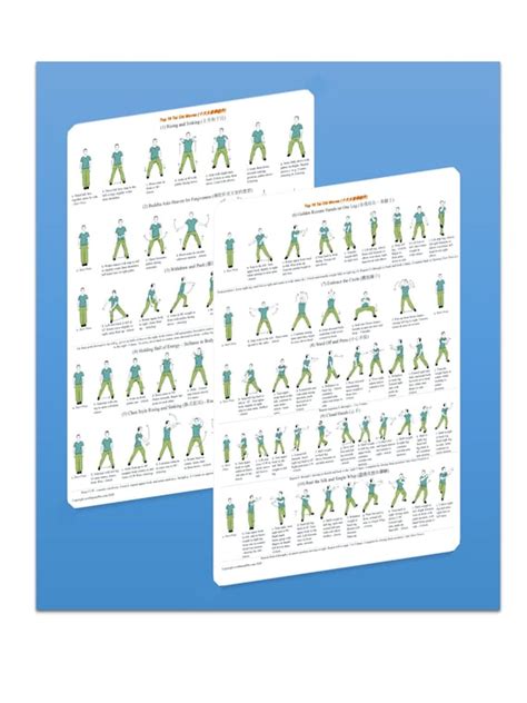 Top 10 Tai Chi Moves Etsy