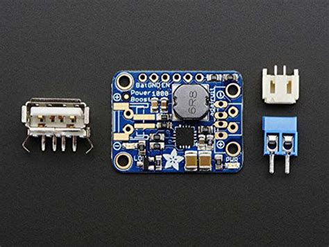 Getuscart Adafruit Pid 2030 Powerboost 1000 Basic 5v Usb Boost 1000ma From 1 8v