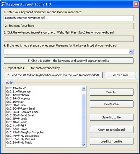 Hot Keyboard Manual Hot Keyboard Layout Tool
