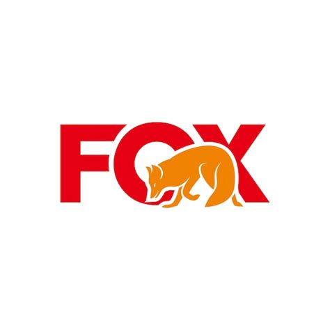 Fox Logo Vetor Premium