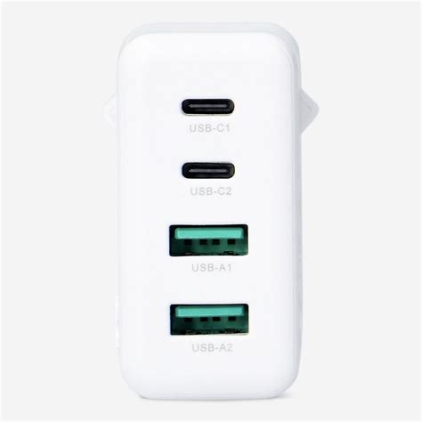 Wall Adapter With Four Ports Usb C And Usb 3 0 Flying Tiger Copenhagen