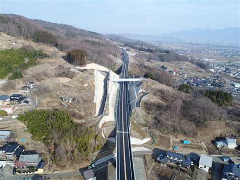 中部横断自動車道 前山大沢地区改良3工事 松本土建株式会社｜理想とデザインの再生をともに。