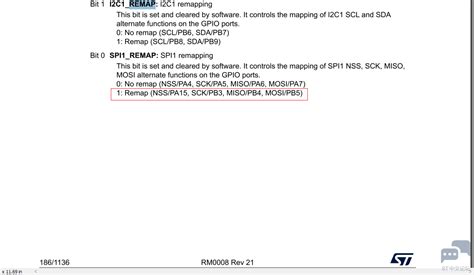 Stm32f103vct6的spi1的两处接口可以混用吗
