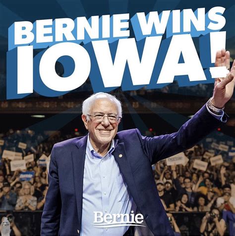 Bernie Sanders Wins ☑️ Iowa Democratic Underground