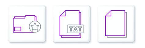 줄 문서 별표 및 Txt 파일 문서 아이콘이 있는 폴더를 설정합니다 벡터 1위에 대한 스톡 벡터 아트 및 기타 이미지 1위