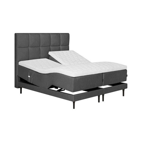 Signature Collection Sleeping Sandø Svart Regulerbar Seng Fast 160x200