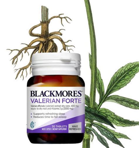 Viên Uống Ngủ Ngon Úc Blackmores Valerian Forte 30 Tablets