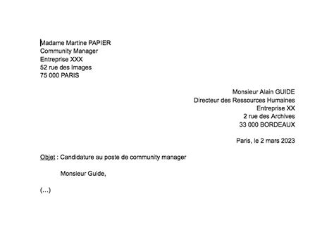Rédiger Une Lettre Où On Parle De Soi LArt De Se Présenter Avec