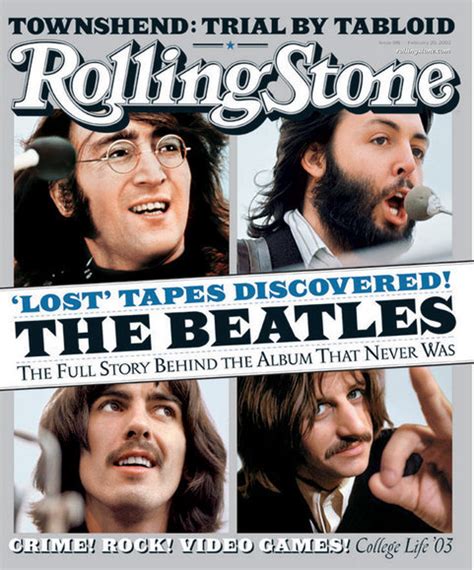 Rolling Stone Magazine Covers Beatles