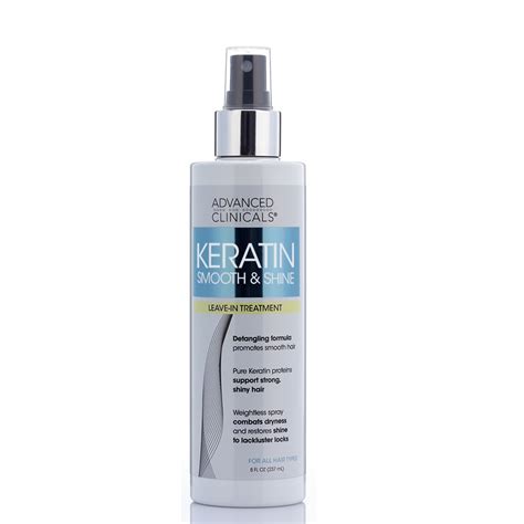 Buy Advanced Clinicals Keratin Leave In Hair Detangler Treatment Spray