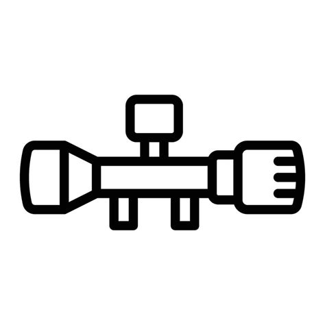 Scope Line Icon Design 44049774 Vector Art At Vecteezy