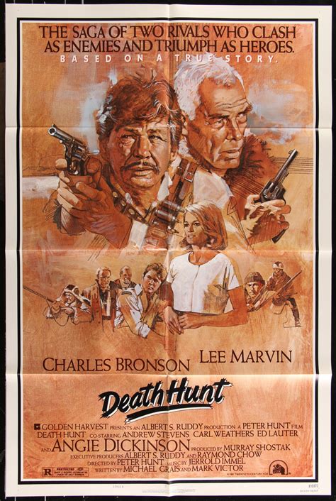 Death Hunt 1981 Original Us One Sheet Movie Poster Steelbook Life