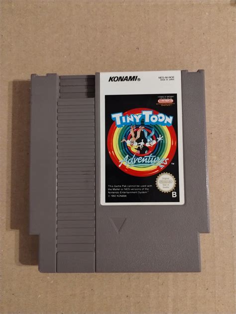 Tiny Toon Adventures Nintendo Nes Pudełkowa Stan Używany 24000pln