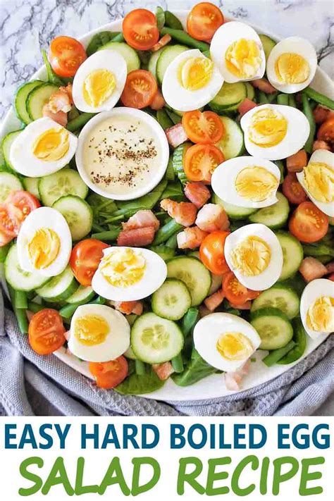 How To Hard Boil Eggs For Salad Black Recipes