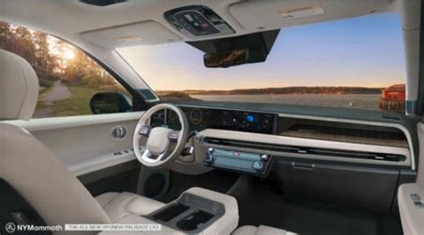 2026 Hyundai Palisade Interior Rendering Korean Car Blog