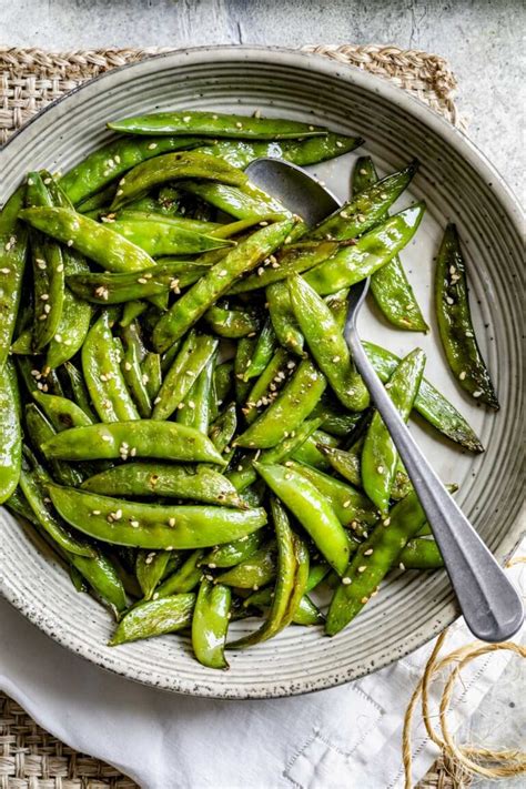 Easy Roasted Sugar Snap Peas Healthy Seasonal Recipes