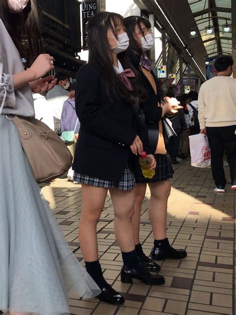 【画像】通勤で女子高生見れたら毎朝楽しくね？な街撮り写真ww Jkちゃんねる女子高生画像サイト