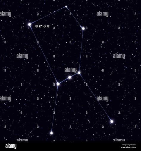 Orions Belt Constellation Map