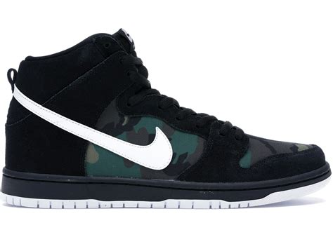 Nike Sb Dunk High Camo Bq6826 001