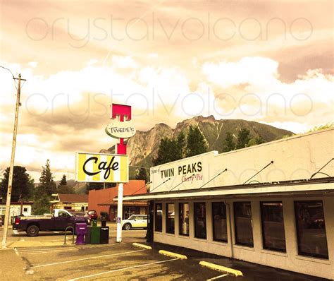 Double R Diner Photograph Twin Peaks Photo Print Twedes Cafe Photo Twin Peaks Filming